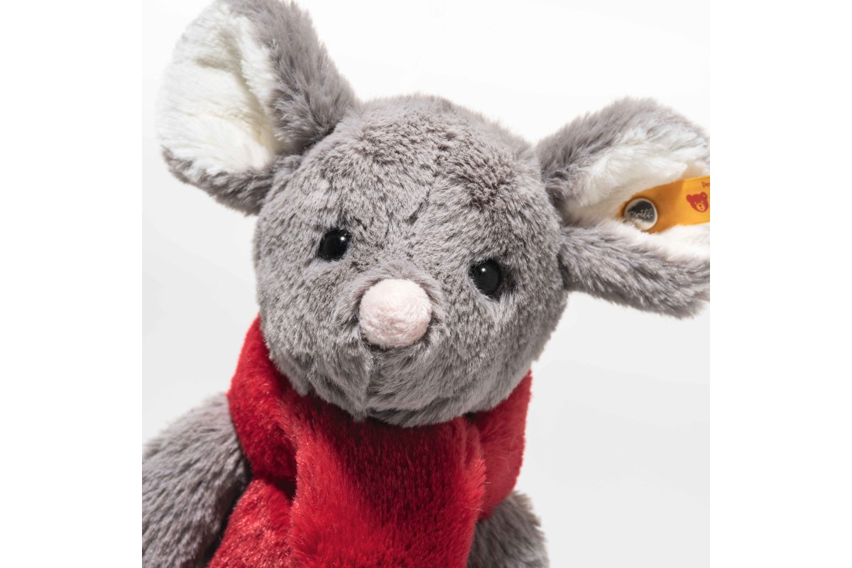 Cosy Christmas Mia Mouse (056123) 21cm - Steiff